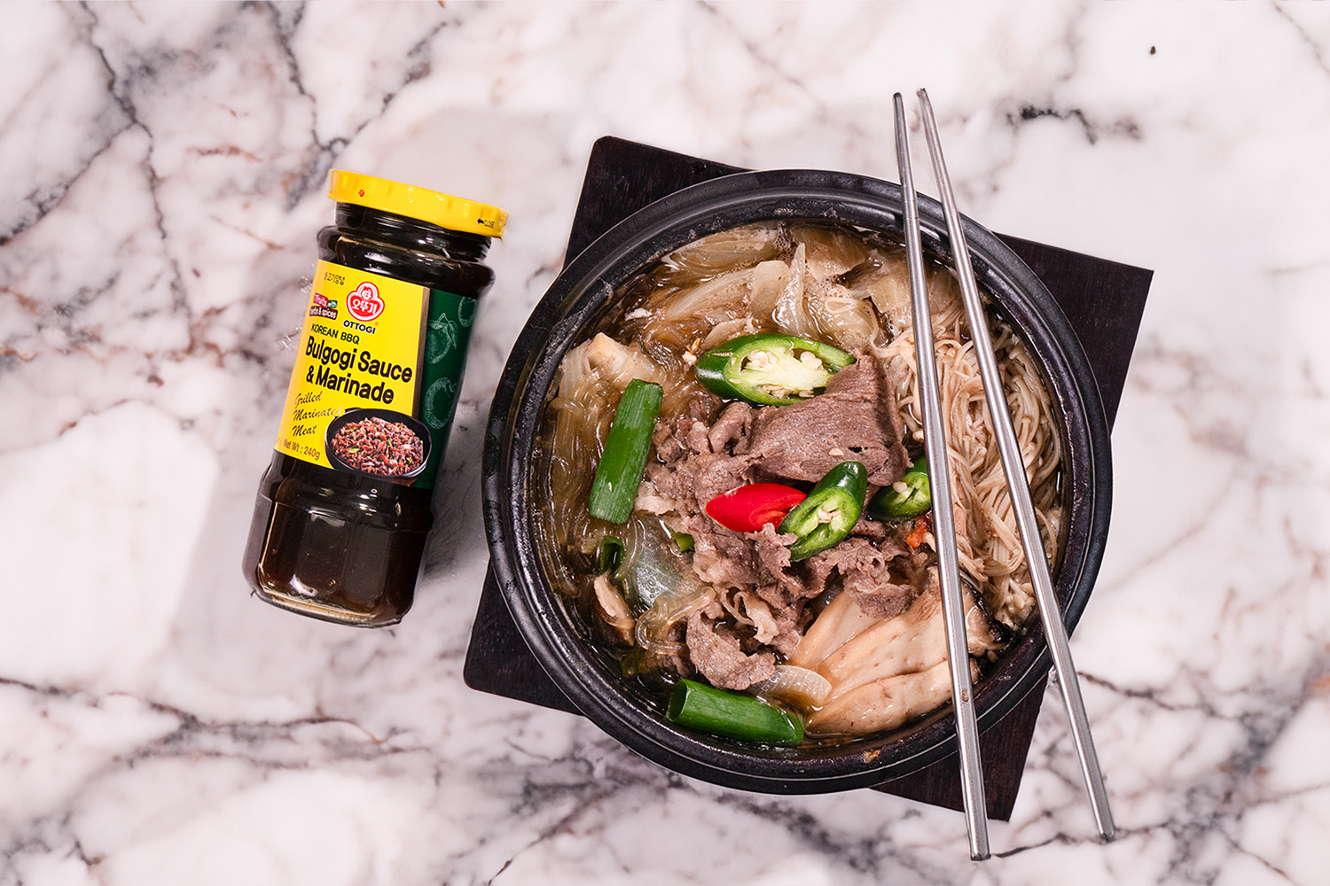 Claypot Bulgogi (Ttukbaegi Bulgogi) | Asian Inspirations