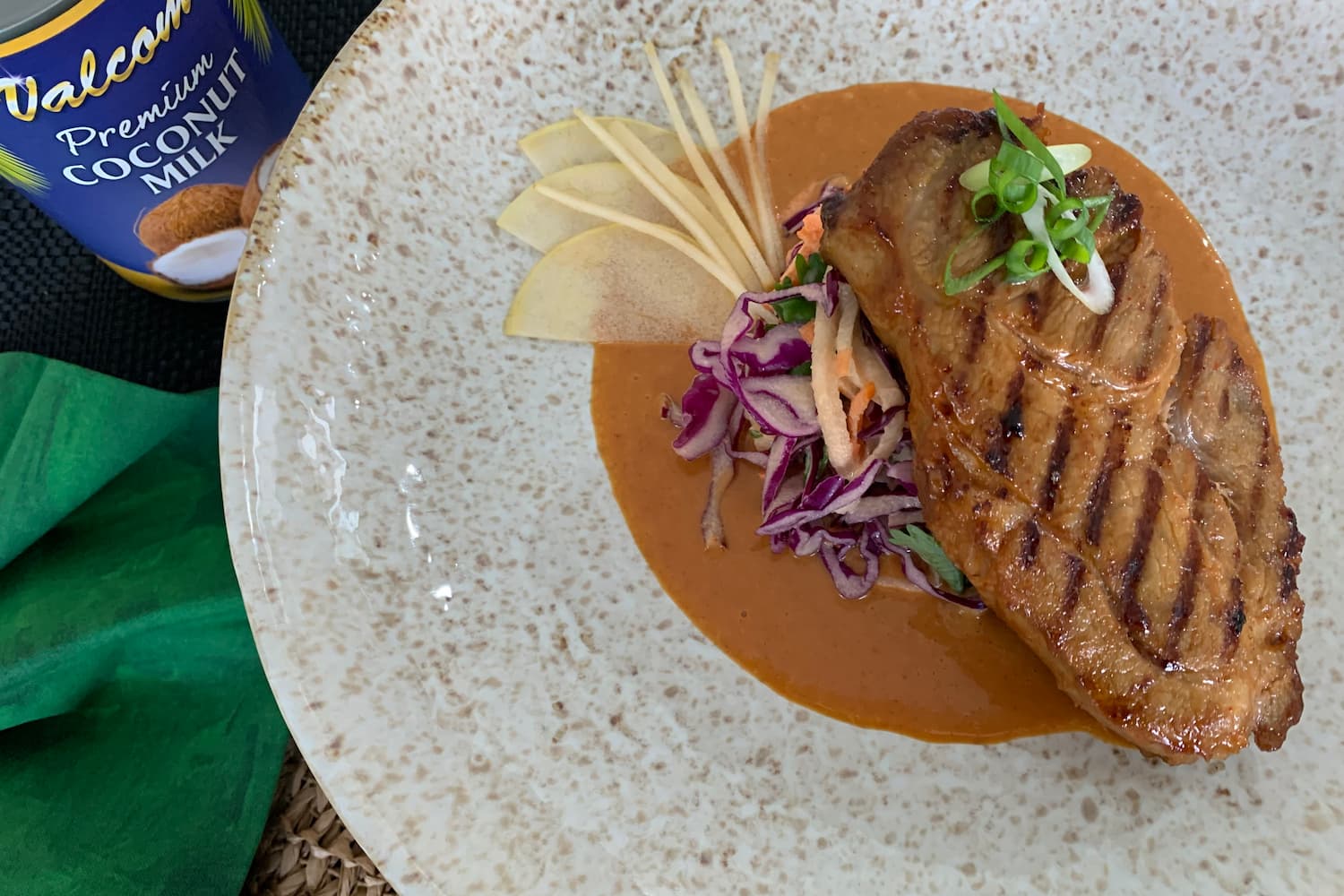 Coconut Moo Yang (Thai Grilled Coconut Pork Neck) | Asian Inspirations