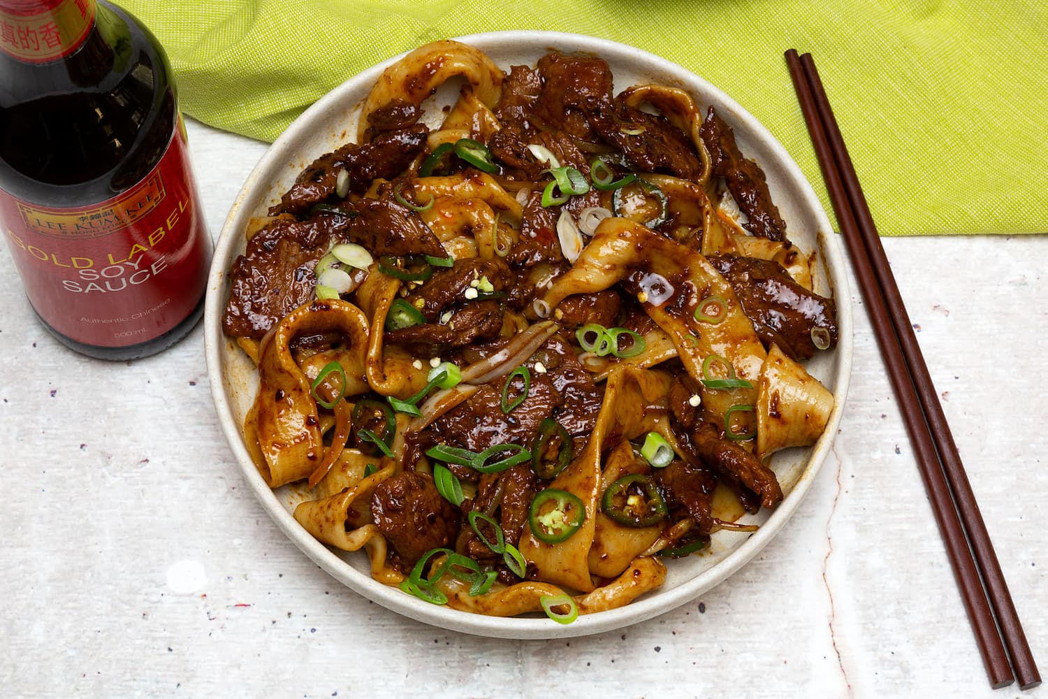 Sichuan Lamb with Hand Pulled Noodles | Asian Inspirations