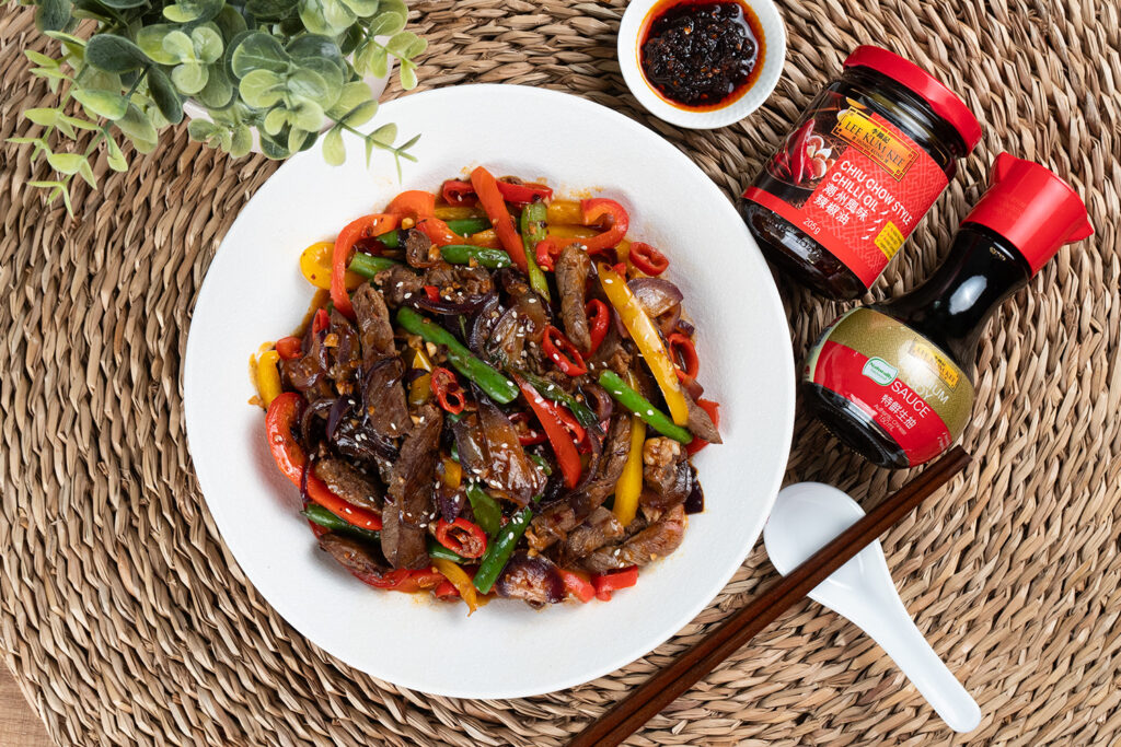 Stir-fried Beef with Chiu Chow Style Chilli Oil | Asian Inspirations