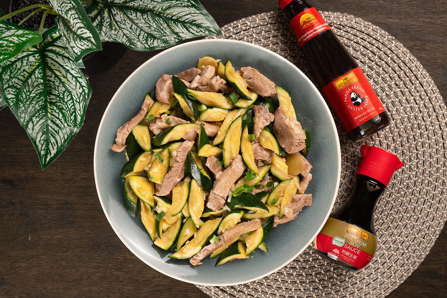 Stir-fried Pork with Zucchini | Asian Inspirations