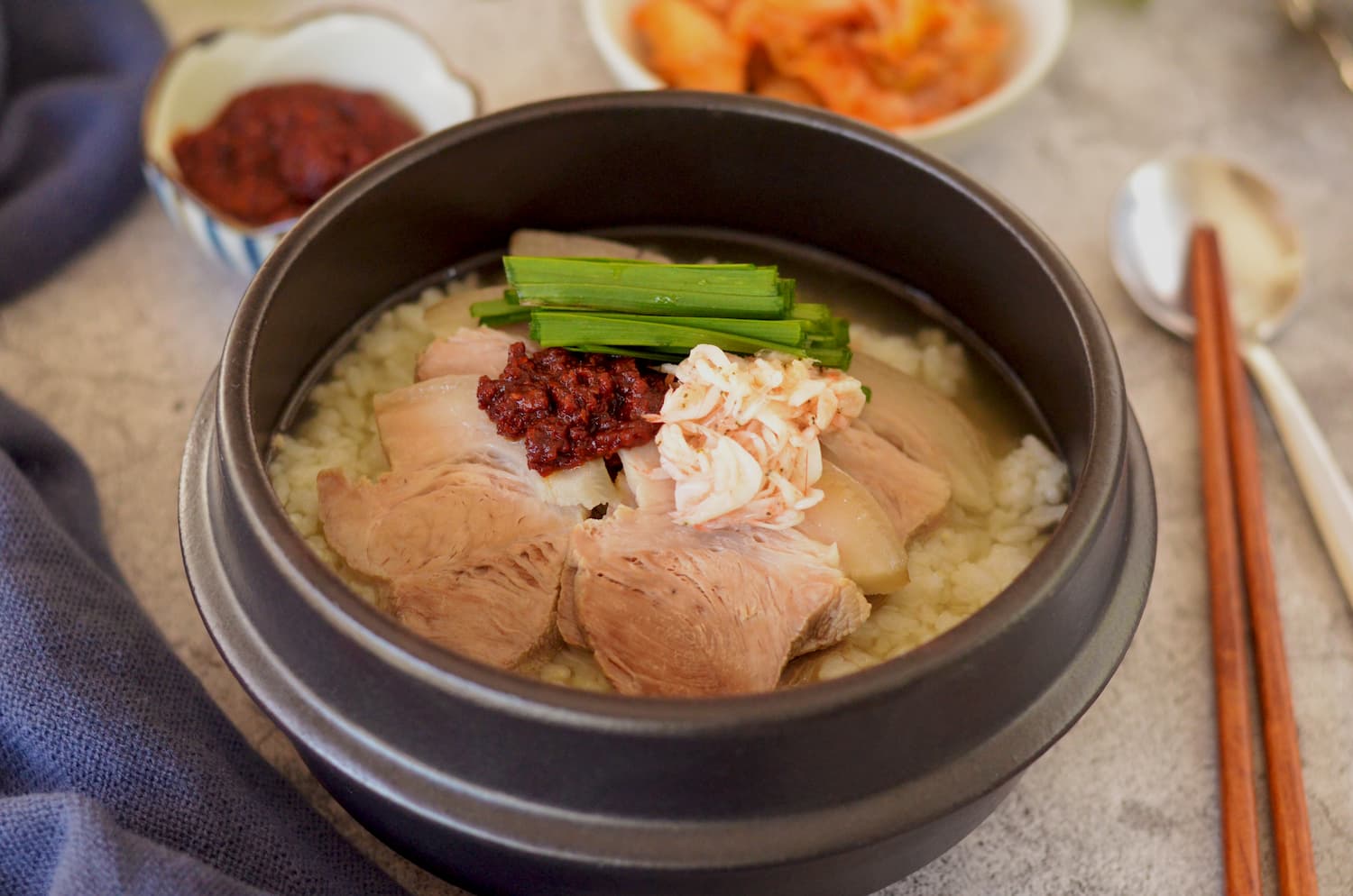 Pork and Rice Soup (Dwaeji Gukbap) | Asian Inspirations