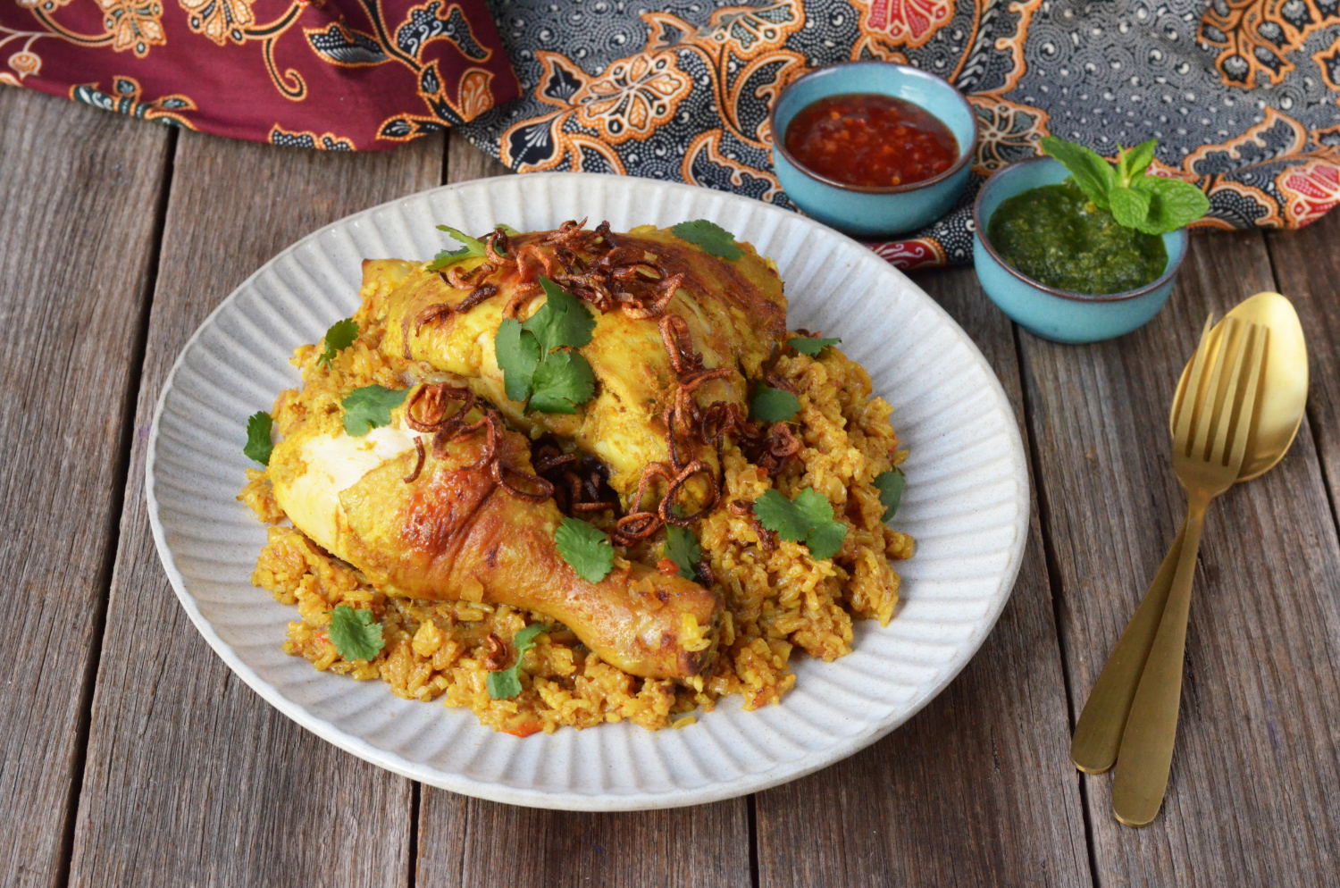 Thai Chicken Biryani (Kao Mok Gai) | Asian Inspirations