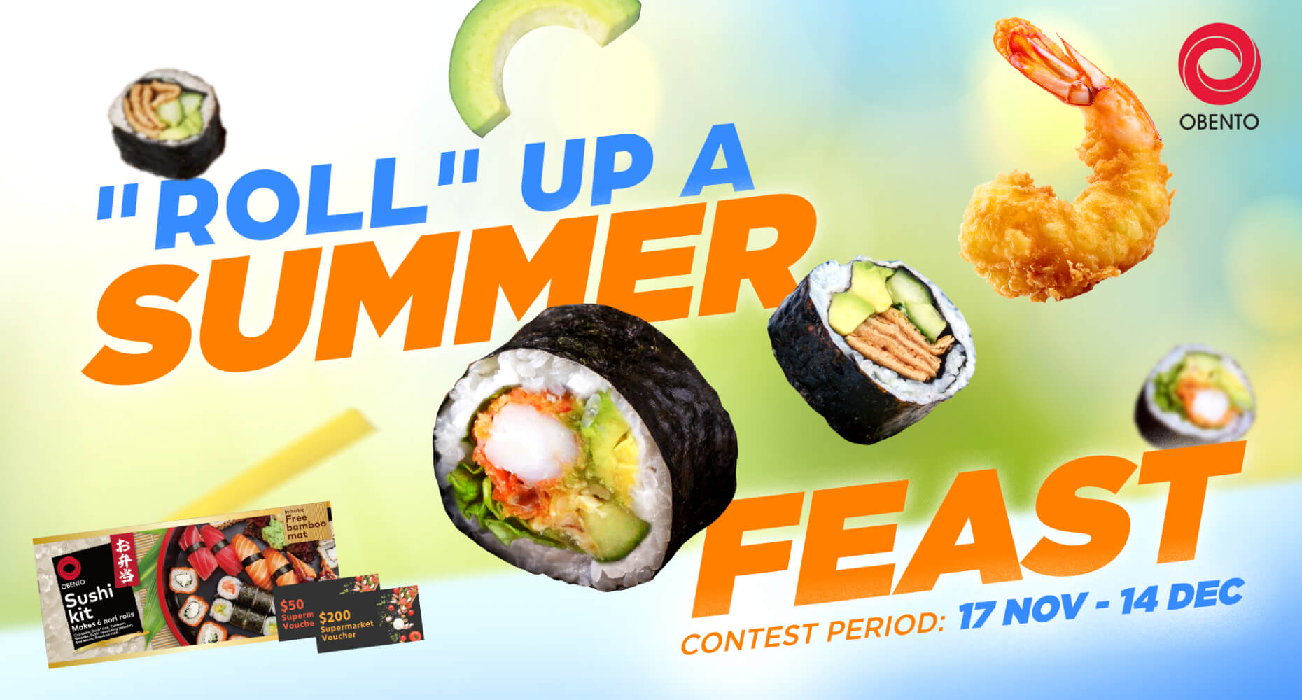 “Roll” up a Summer Feast Contest | Asian Inspirations