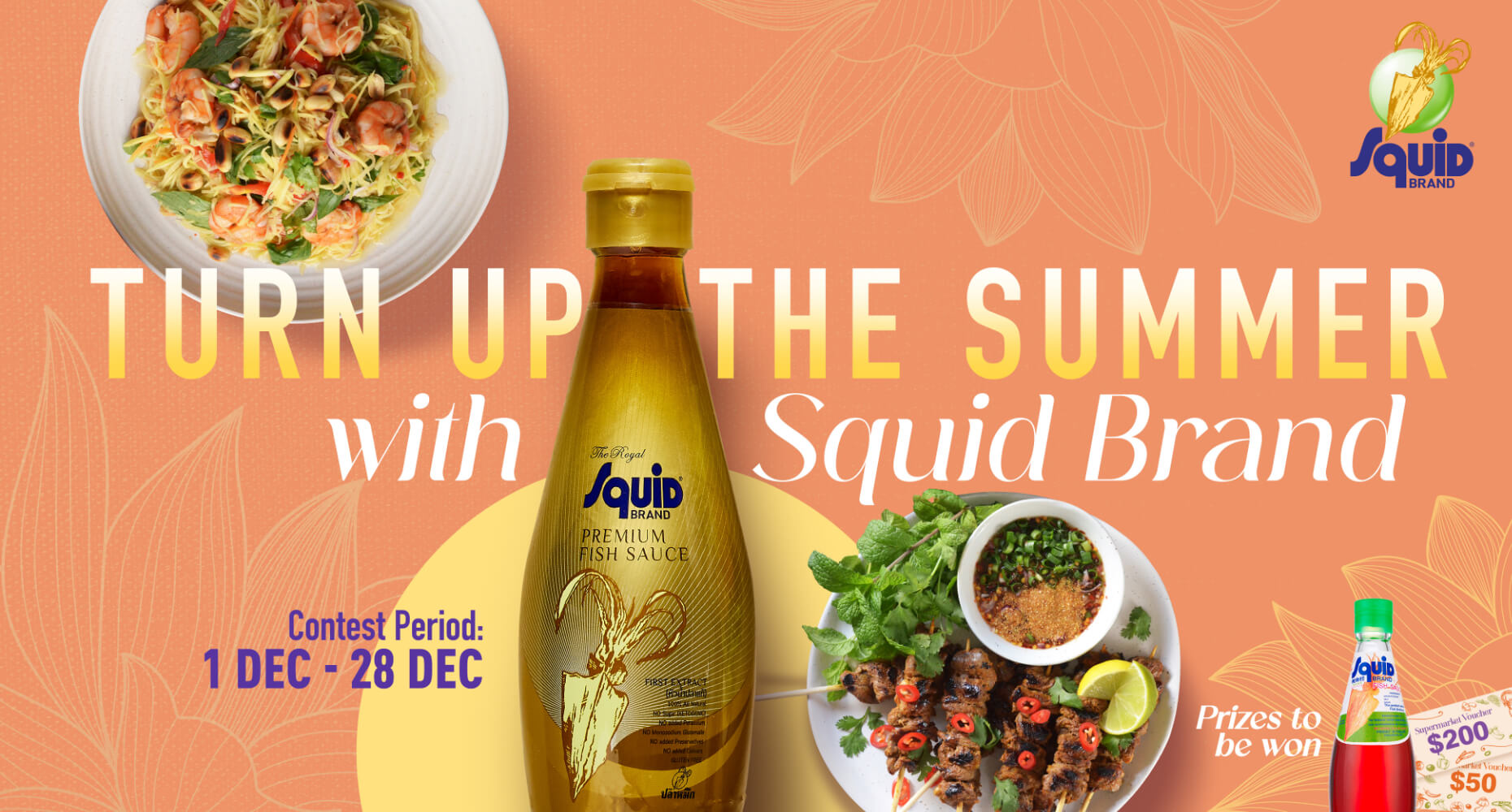 Turn up the Summer with Squid Brand Contest | Asian Inspirations