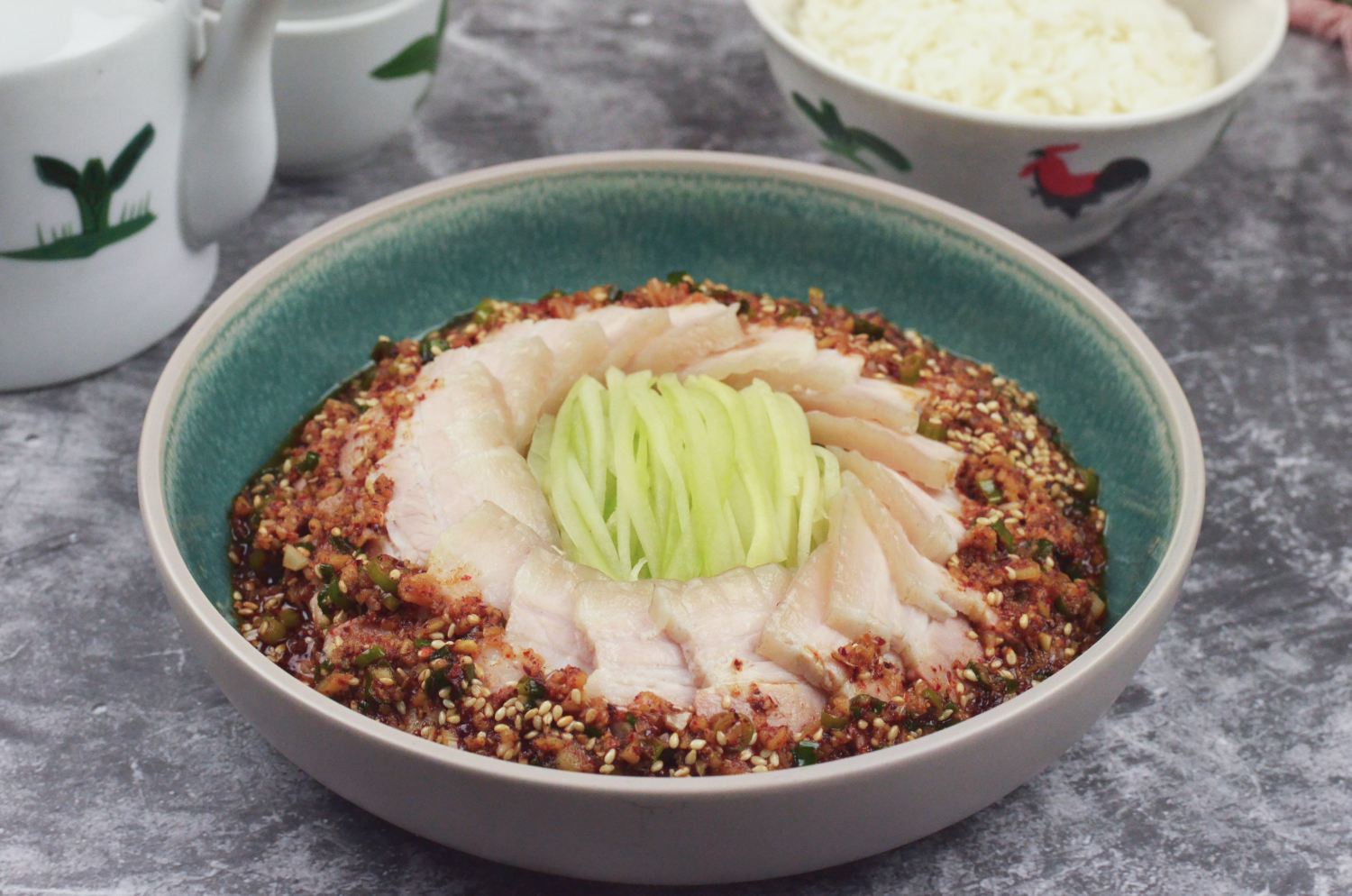 Sichuan Sliced Pork with Garlic Sauce | Asian Inspirations